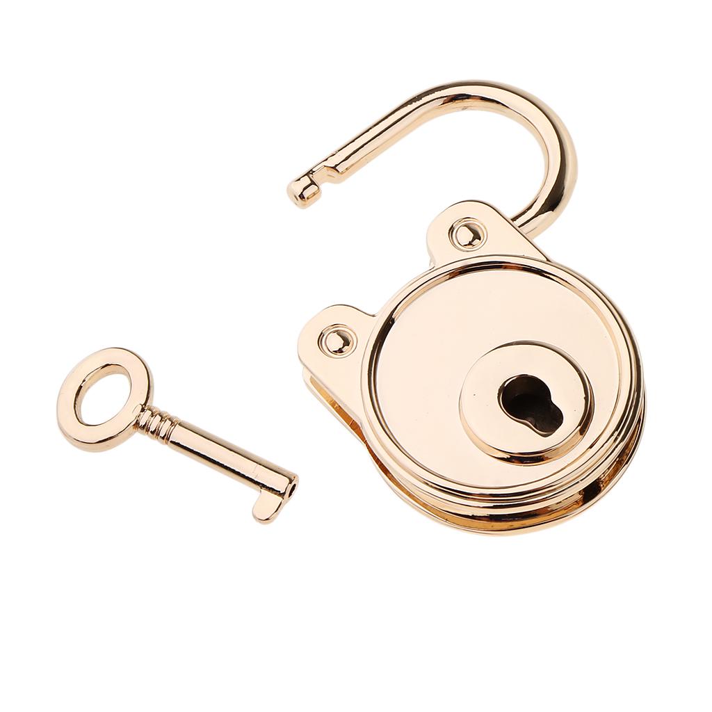 Cat Shaped Padlock with Key for Jewelry Storage Box Diary Book uygun ...