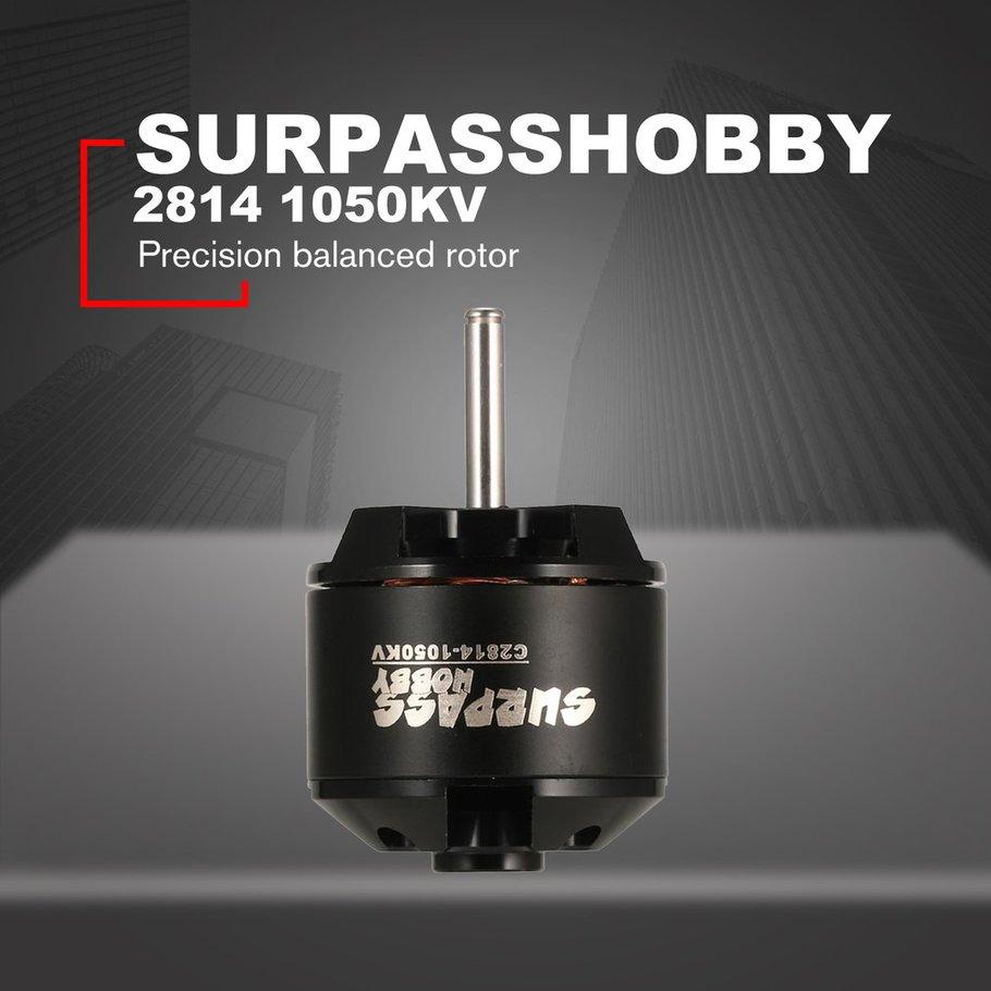 Buy Solu SURPASS HOBBY Durable Aircraft Motor 2814 1050KV Fixed Wing 14 ...