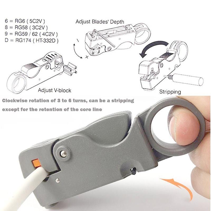 Buy Cable Cutters Auto Matic Stripping Pliers Wire Stripper Wire Cable ...