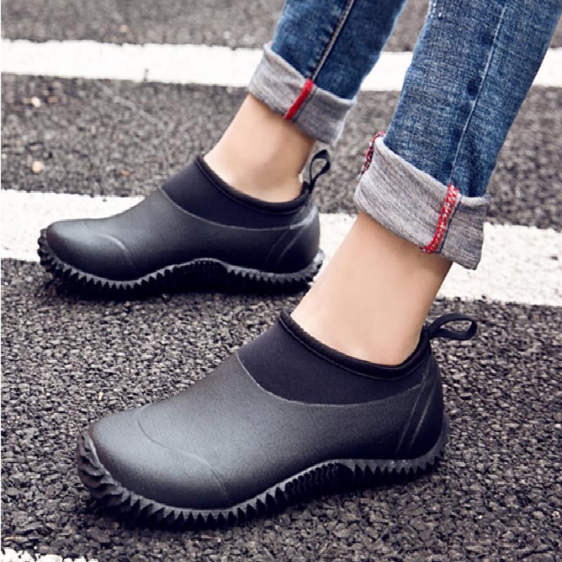 Buy Men's Rubber Rain Boots Car Wash Shoes at affordable prices — free ...
