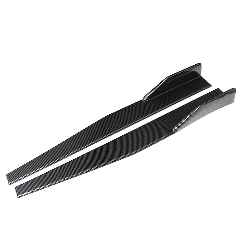 Buy 2PCs 86cm Car Side Skirt Rocker Splitters Diffuser Winglet Wings ...