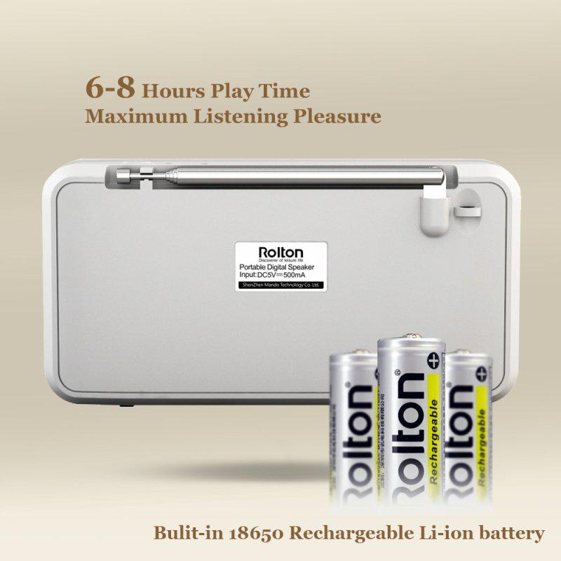 Buy Rolton E500 Portable Stereo Bluetooth Speakers FM Radio Clear Bass ...