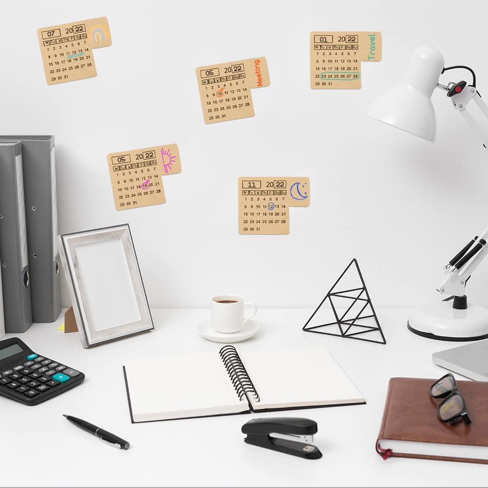 Cheap Calendar Stickers 30 Pieces, Monthly Calendar Sticker Tabs for ...