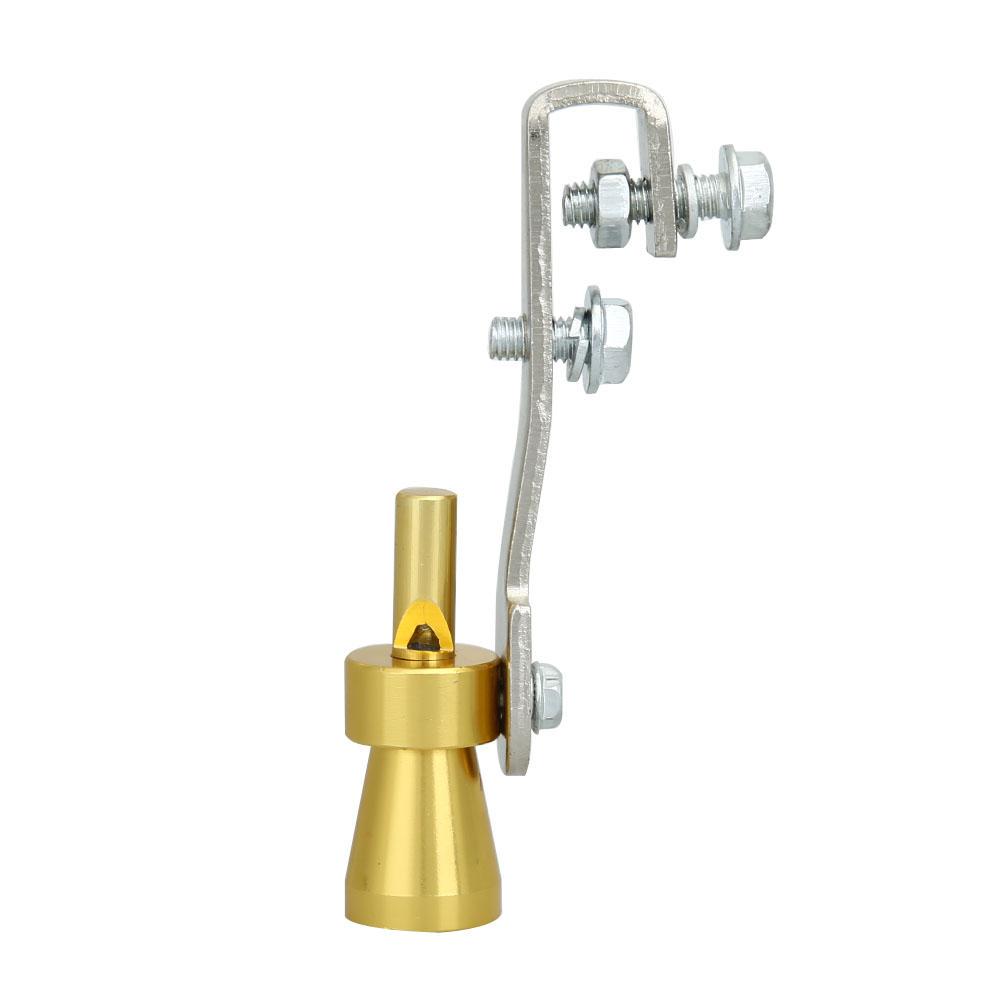 Buy Size S Gold Exhaust Fake Turbo Whistle Pipe Sound Muffler Blow Off ...