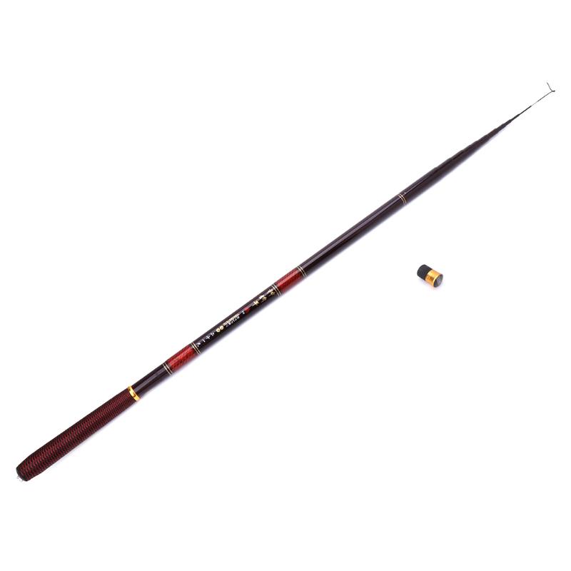 Fishing Rod 2.7-7.2m Pole High Carbon Fiber Ultra Light Telescopic Carp ...