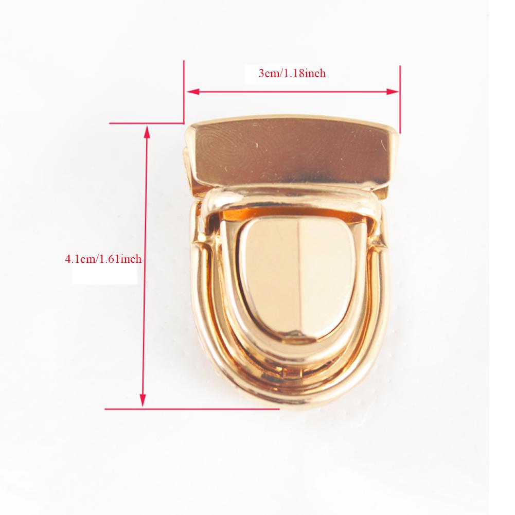 Buy 1PC Fashion Durable Buckle Twist Lock Hardware Shape Handbag DIY ...