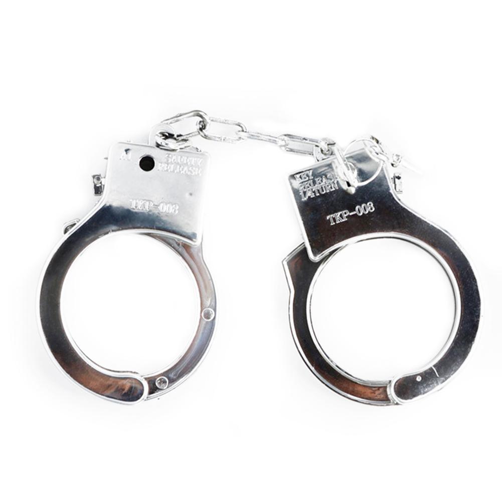 Plastic HandCuffs Pretend Play Toys with Keys Kids April Fool Role ...