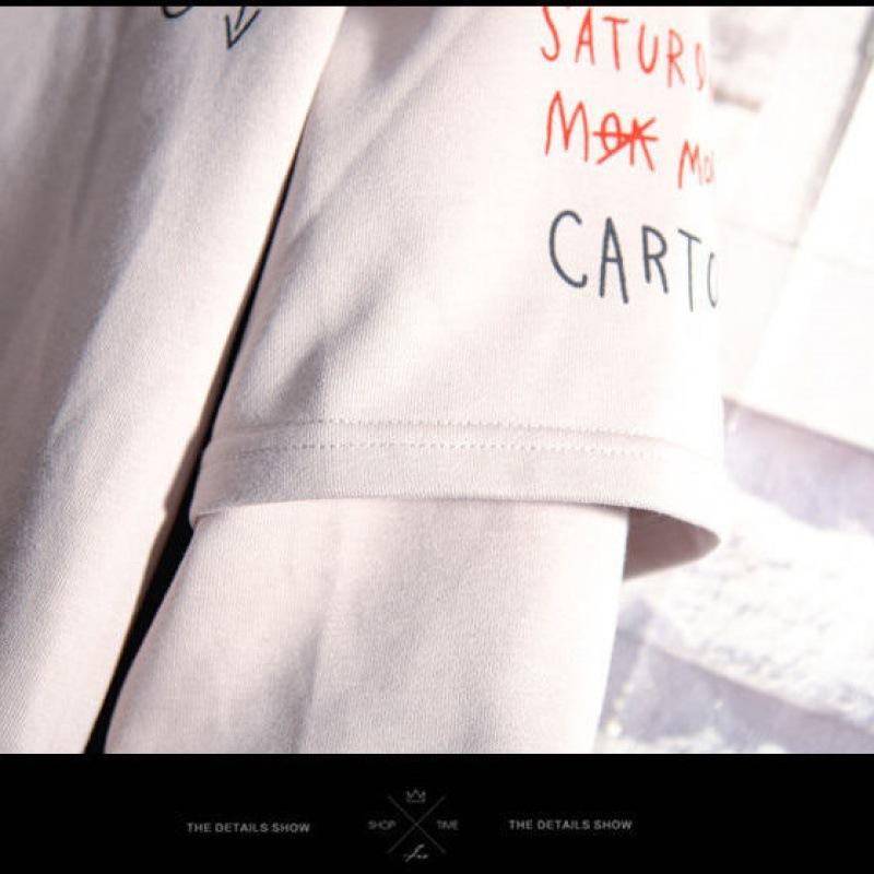 Buy Vintage Printed Hoodie Men Harajuku Korean Streetwear Oversize Men's Sweatshirt Winter ...