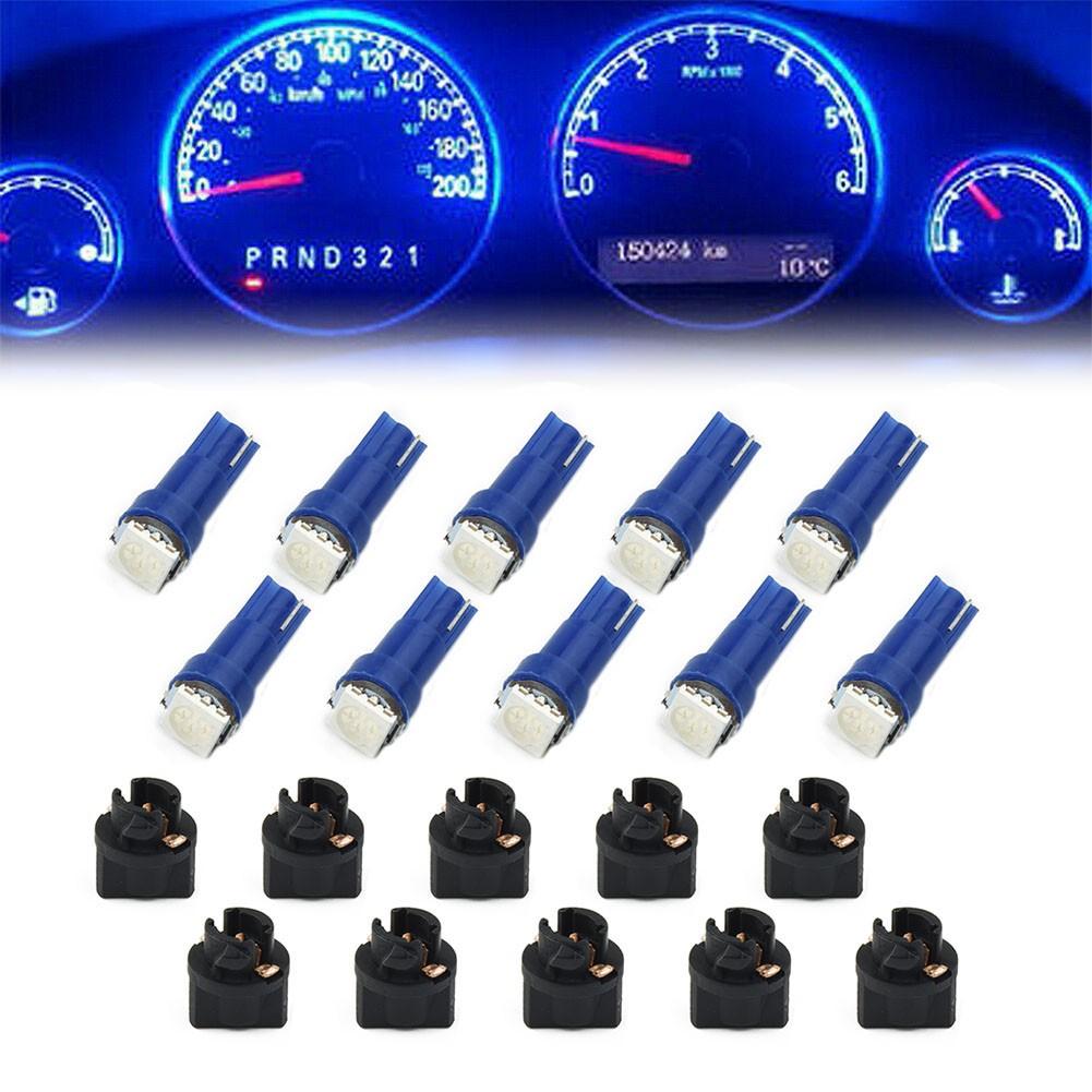 Cheap 10x LED Car Instrument Panel Light 74 T5 1SMD Bulbs DC 12V Lamp ...