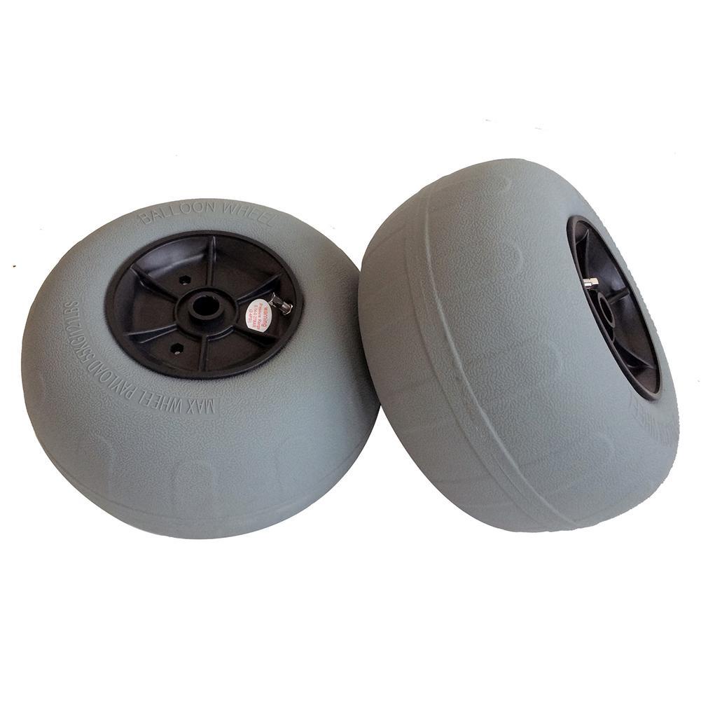 12 Inch Inflatable Beach Wheel PU Inflatable Beach Trailer Wheel For ...