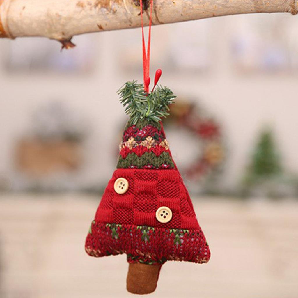 Satın alın HHNN Christmas Tree Pendant Non-Woven Fabric Hanging ...