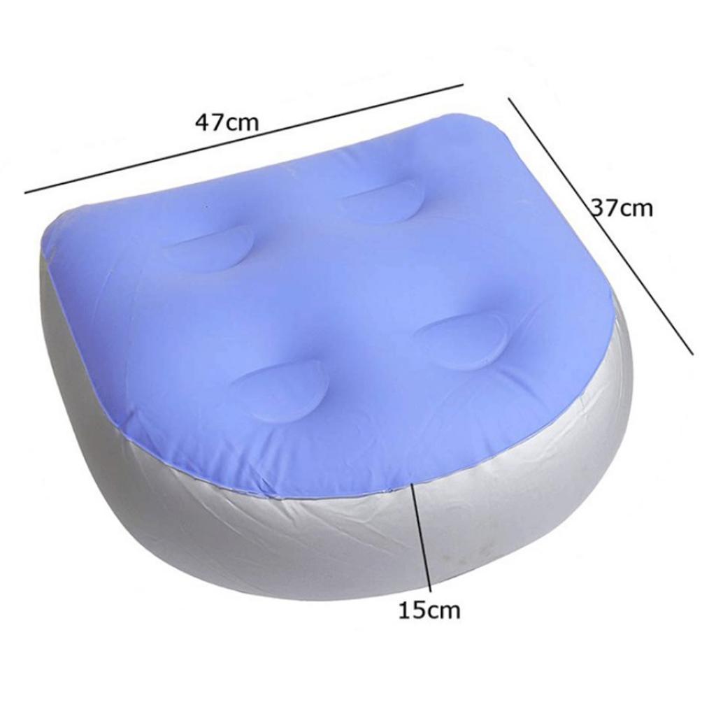 Buy Tub Booster Seat Submersible Weighted Spa Pillow Washable Cushion ...