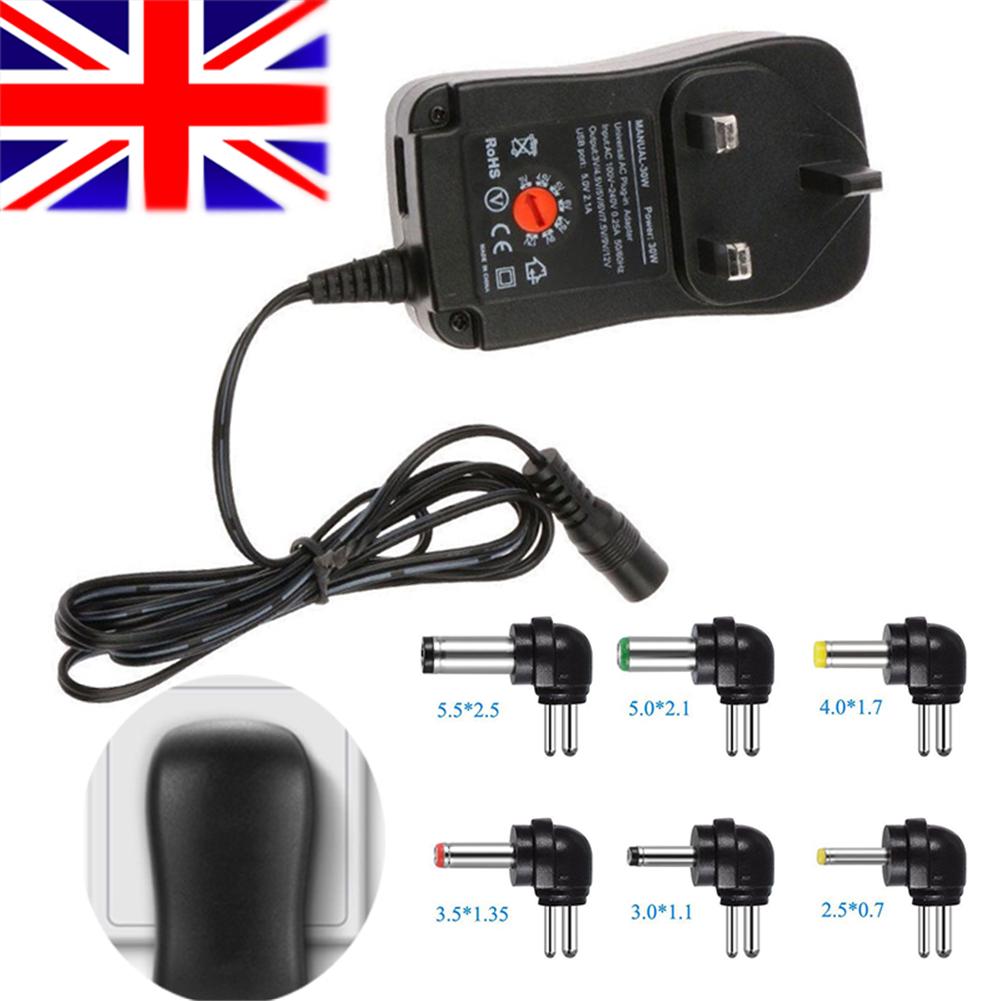 Buy BEST Ac To Dc Adjustable Multi Voltage Power Supply Adapter 3V 4.5V ...