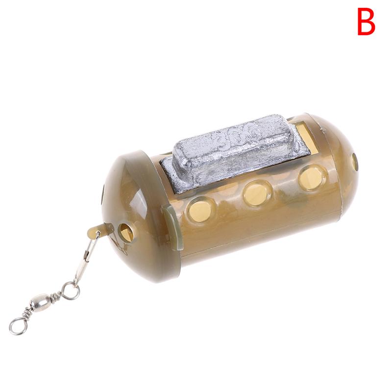 Buy Carp Fishing Feeder Tool Bait Cage Lure Pit Device Lead Pellet ...