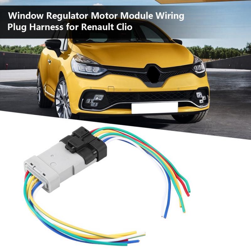 Buy Car Window Regulator Motor Module Wiring Plug Harness for Renault ...