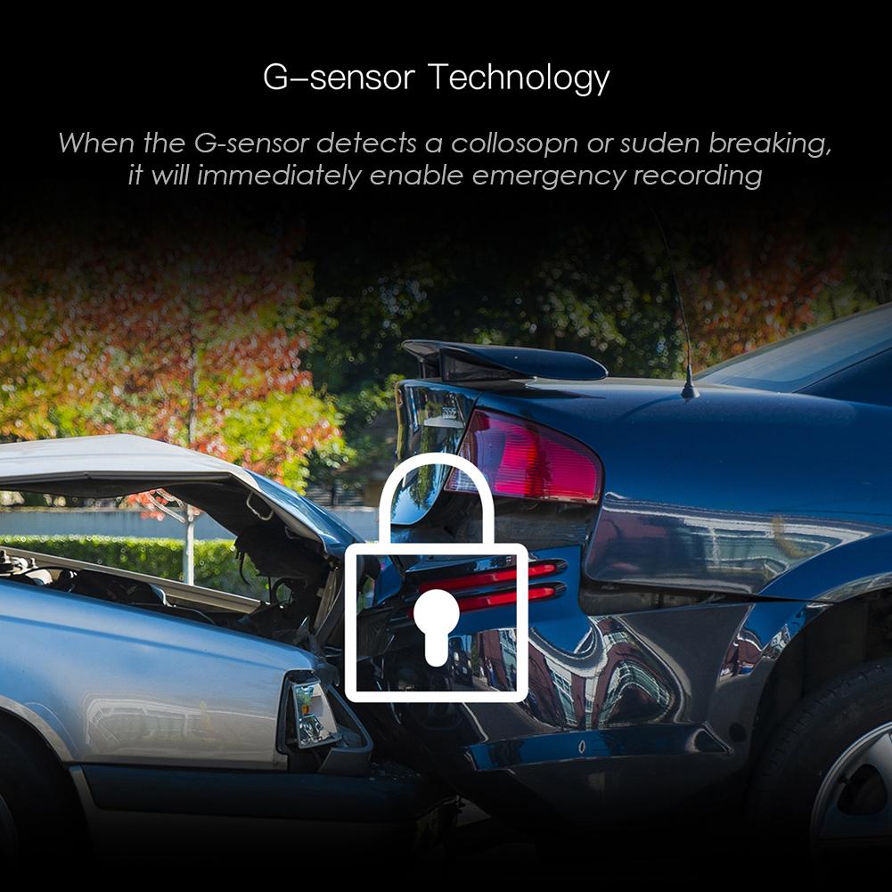 Buy H88 1080P Full HD Magnetic Car DVR Dash Camera with GPS + Rear View ...