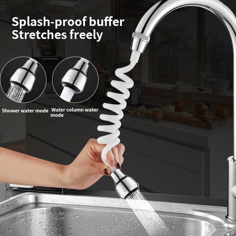 Buy Universal Faucet Extender Portable Retractable Kitchen Faucet ...