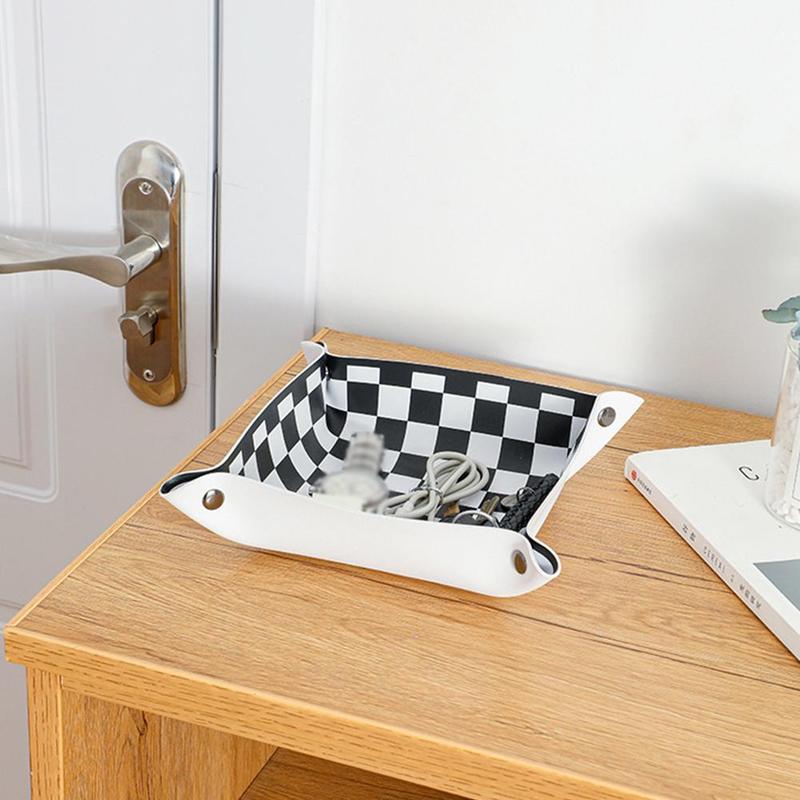 Buy Nordic Foldable Storage Trays Home Decorative Dice Trays For Key ...