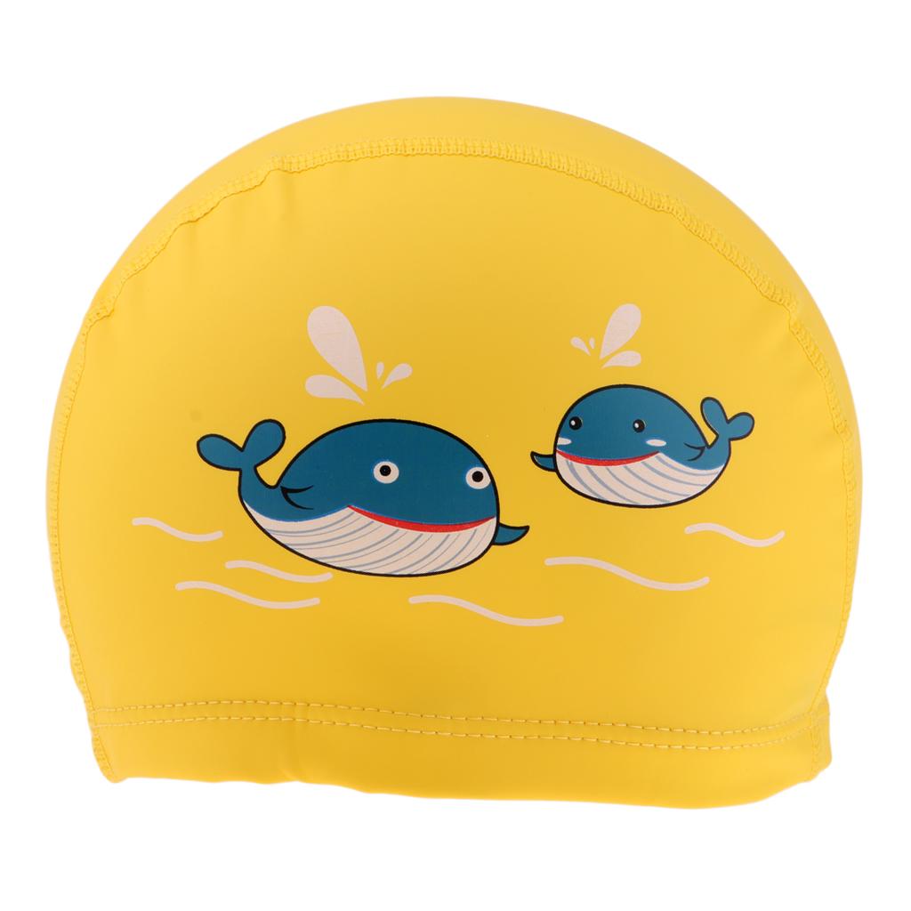 Buy Kids Children Swimming Pool Cap Swim Hat Waterproof Ear Wrap Crab ...