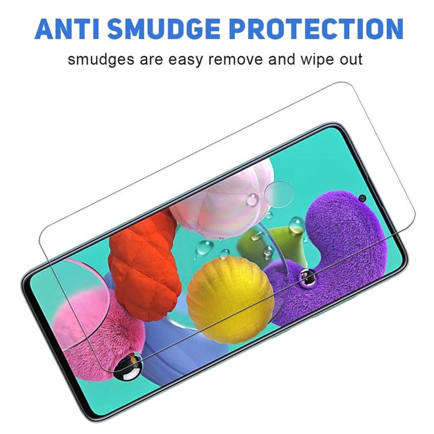 Protective Glass for Samsung A51 Screen Protector for Galaxy A50 A70 ...