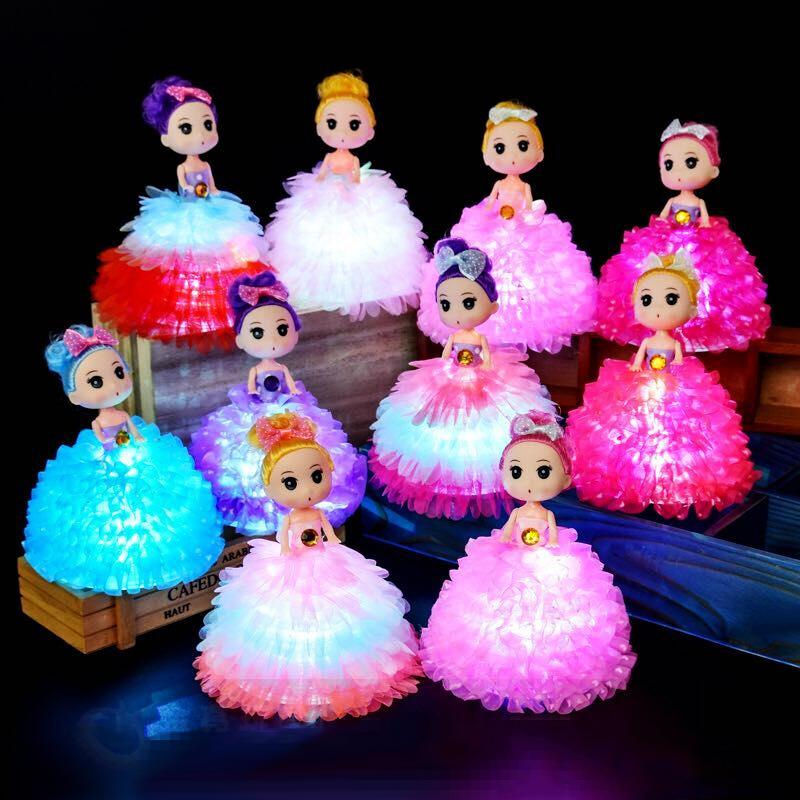 Buy Cute Luminous Dolls Glowing Toy For Girls Bedroom Christmas ...