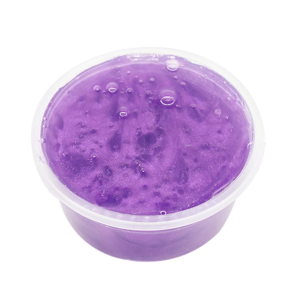 Shinny Glitter Slime Powder Crystal Mud Squeezer Kids Stress Relief ...