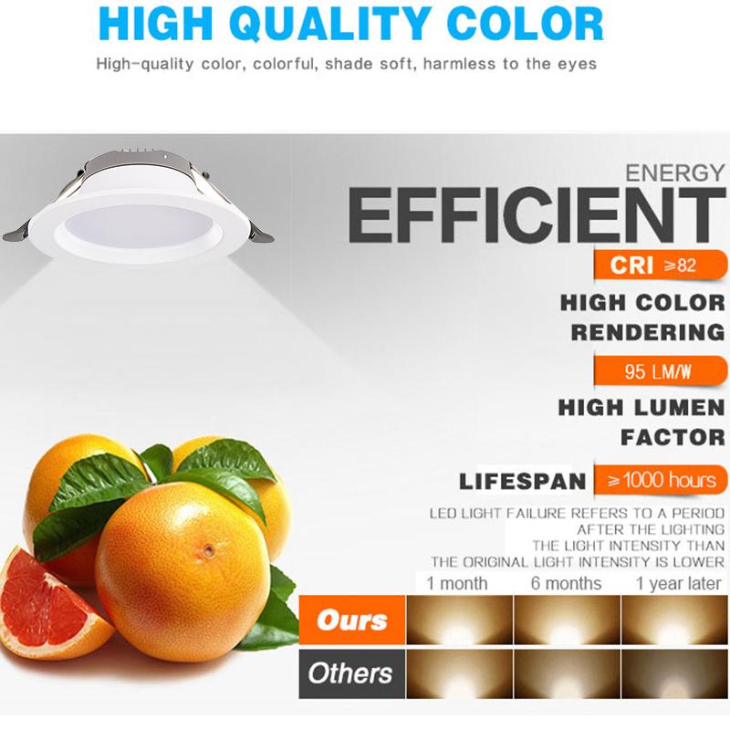 Buy 5W 7W Ceiling Lamp 5W Warm Recessed Ceiling Light Bulb COB LED ...