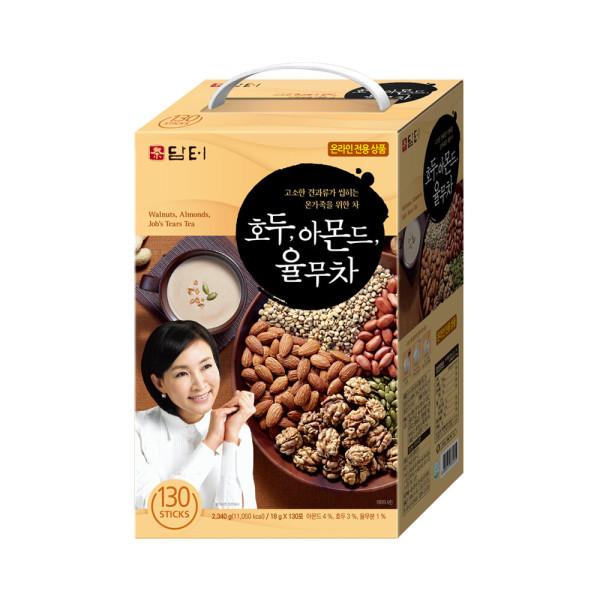 Buy Korea Food Walnut Almond Job's Tears Tea 18g X 50pouches at ...