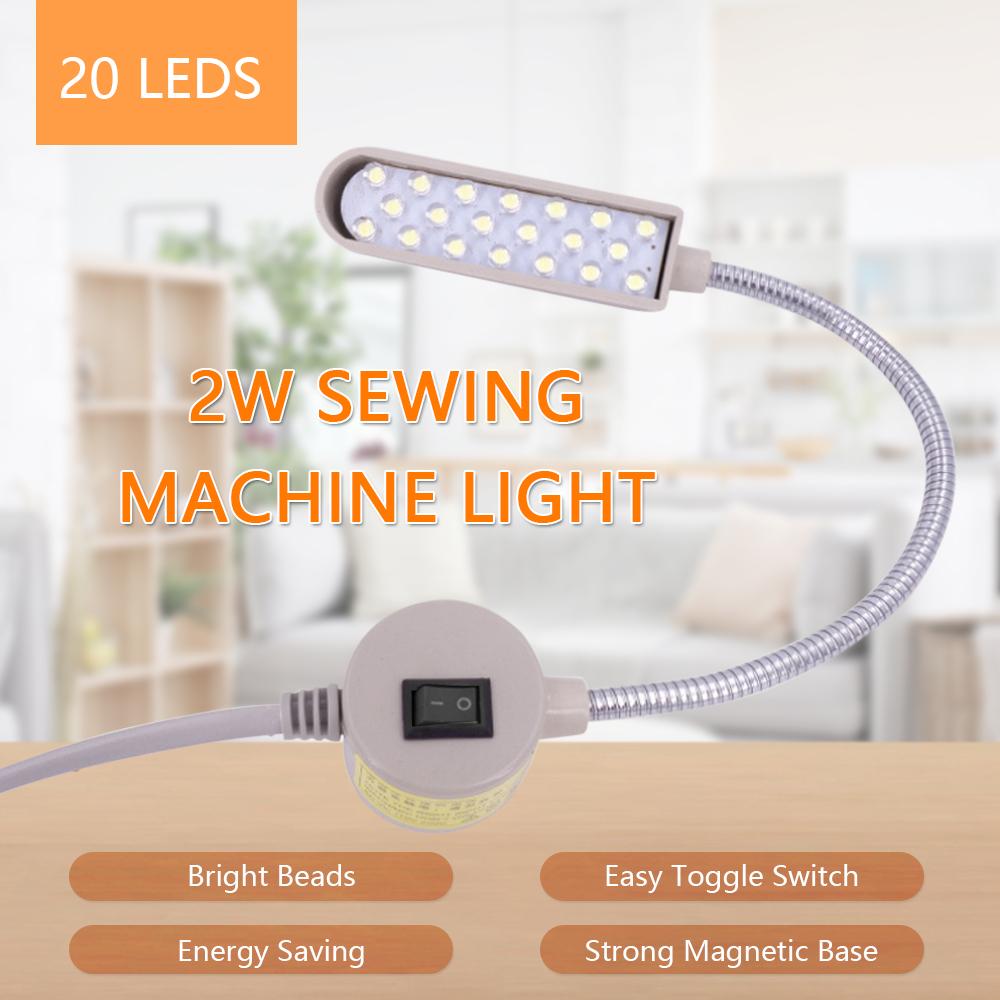 Buy Sewing Machine Light LED Energysaving Sewing Lighting 2W 20 LEDs ...