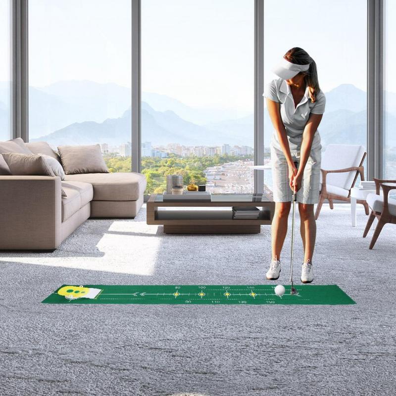 Buy Portable Indoor Green Golf Putting Mats Professional Golfing ...