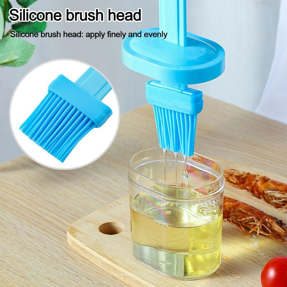 Cheap Temperature Resistant Silicone Oil Dispenser Pancake Brush ...