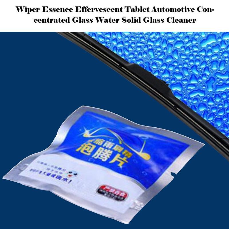 Wiper Fine Effervescent Tablets Concentrated Glass Water Solid Glass ...