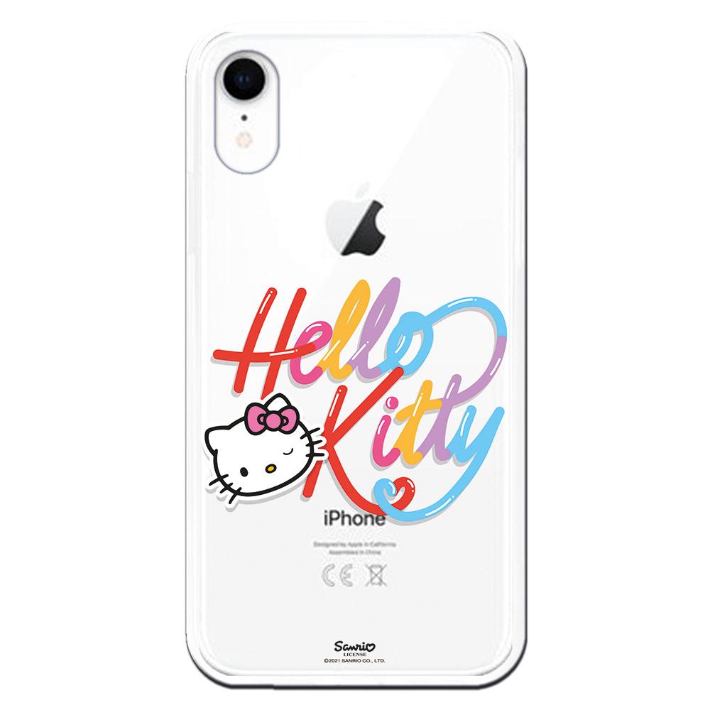 Buy Carcasa para iPhone XR con un diseño de Hello Kitty Caligrafica at ...
