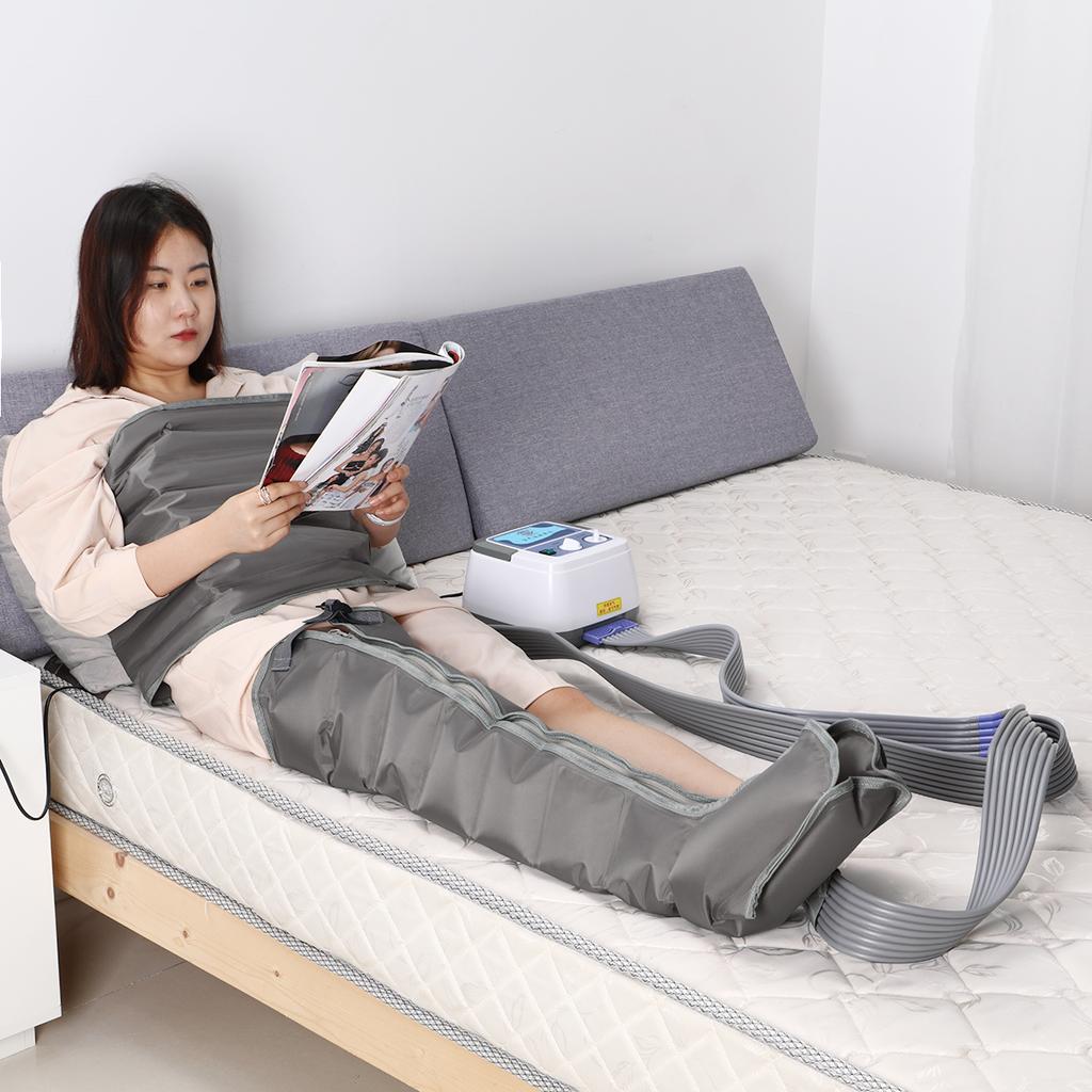 Buy Leg Air Compression Massager Vibration Infrared Therapy Leg Arm ...