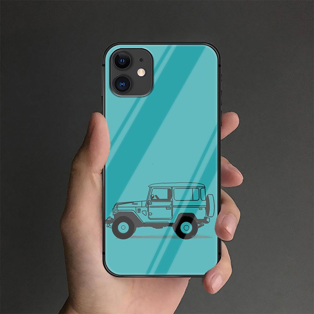 Buy Off-road Brand Jeeps Tempered Glass Phone Case Cover For IPhone 6 7 ...