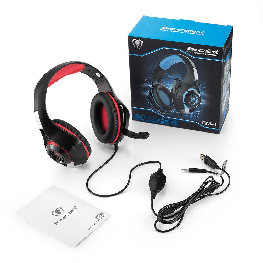 Buy Beexcellent GM-1 Gaming Headset, Stereo Gaming Headphones Noise ...