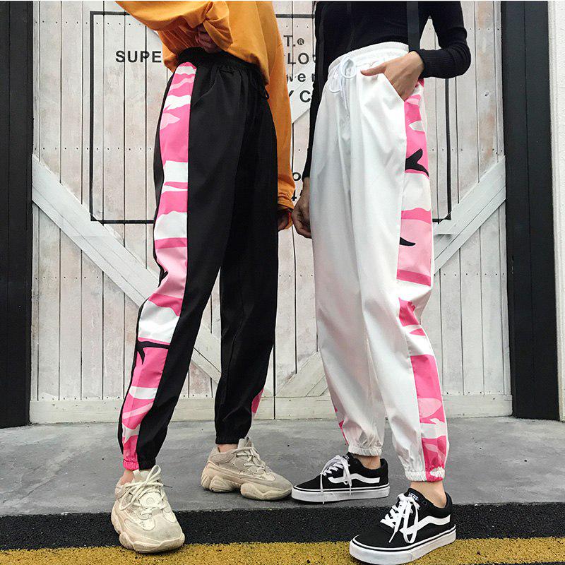 Buy Women Cargo Pants Patchwork Pants Hip-pop Pants Streetwear Loose ...