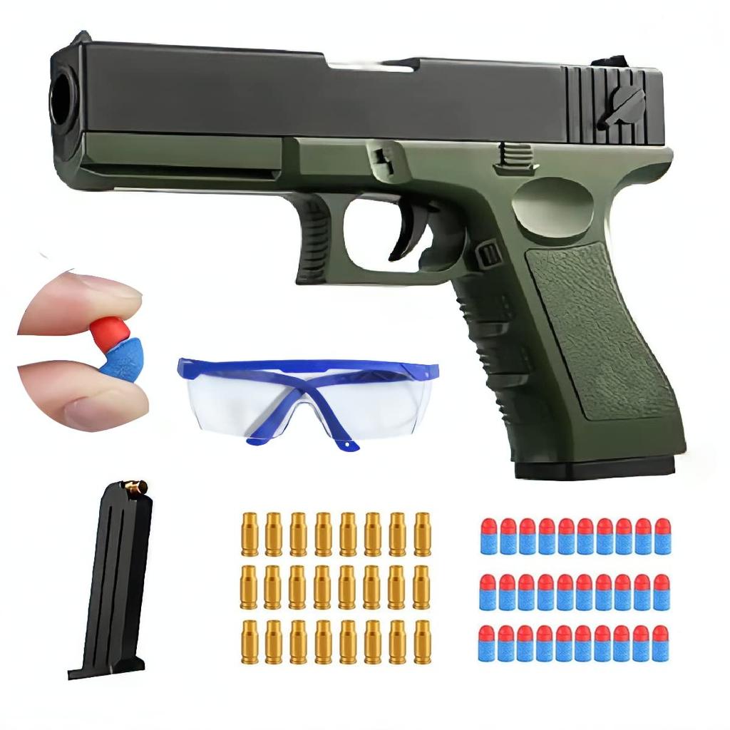 Buy Dsfiuuy Hot Selling Glocks Soft Bullet Guns Shell 1911 Children's ...