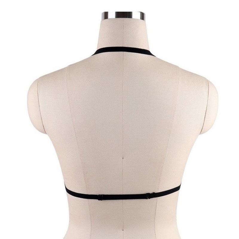 Charm Sexy Frauen Hollow Out Elastischer Käfig BH Bandage Riemchen ...