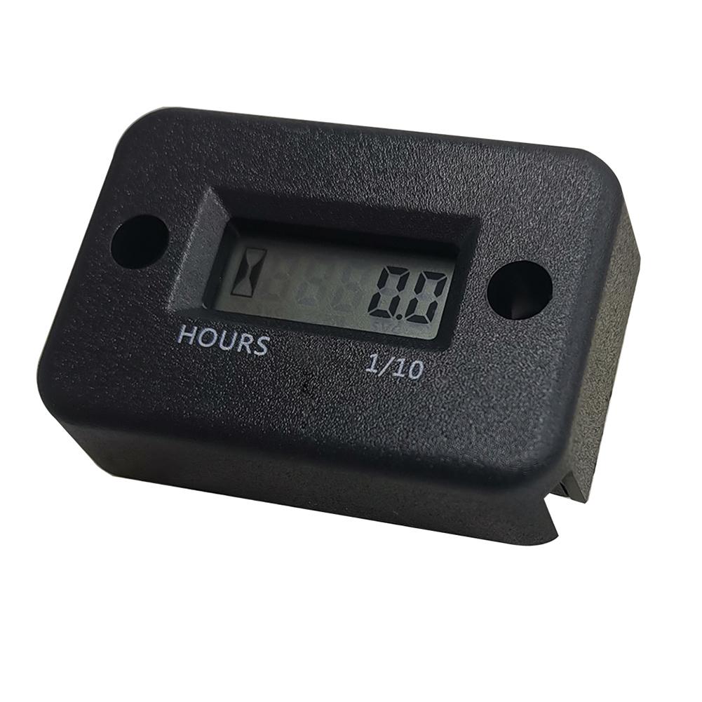 Buy LCD Display Motorcycle Inductive Gasoline Engine Hour Meter for ATV ...