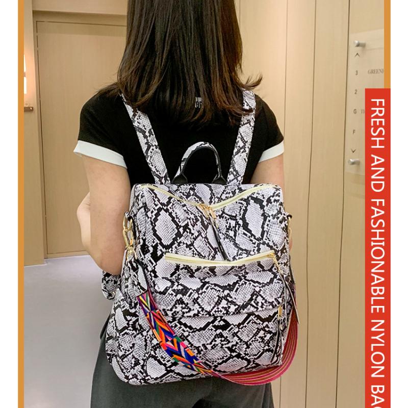 Cheap Fashion Travel Snake Leather Backpacks High Quality Women 'S ...