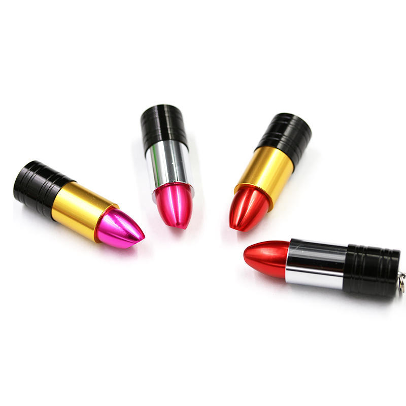 Real Capacity Pretty Lipstick Memory Stick Pen USB Flash Drive Pendrive ...
