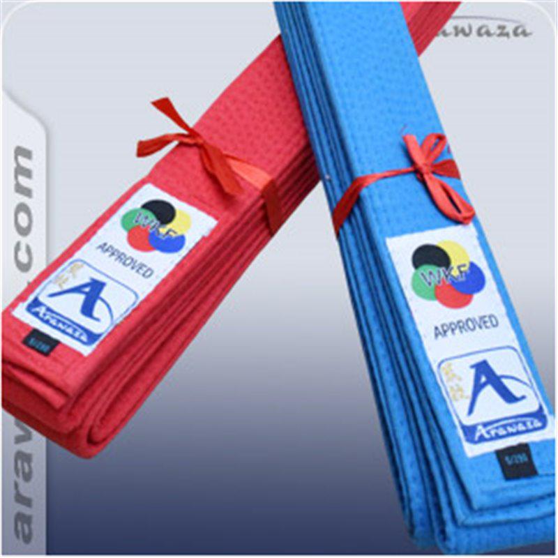 Buy Arawaza Kumite WKF Karate Belt Blue at affordable prices — free ...