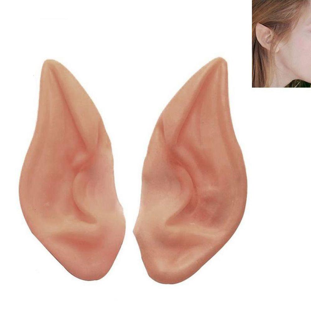 Halloween Prosthetic Ear Party Decor Wizard Cosplay Fairy Ear Elf Ear ...