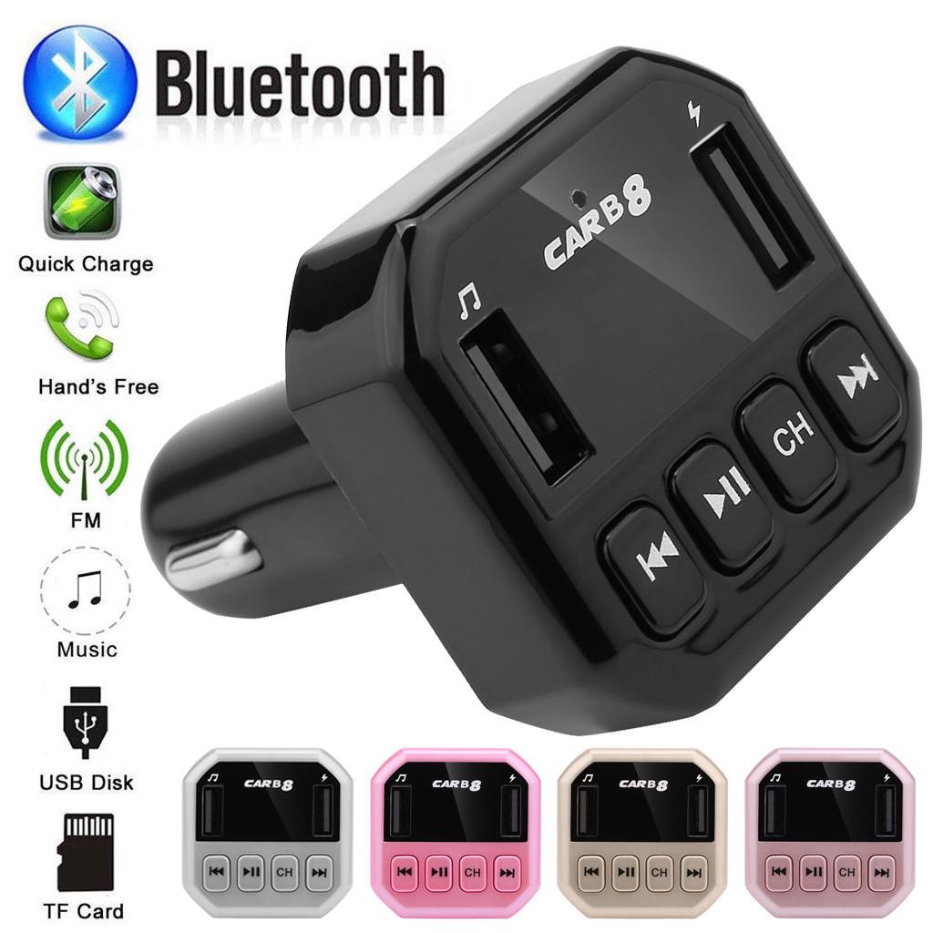 Buy Car MP3 Player FM Transmitter Dual USB Car Charger Support ...