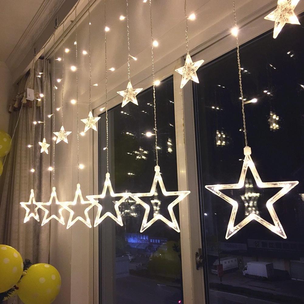 Christmas Stars Wedding Star String Partys Light LED Lights 138LEDs ...