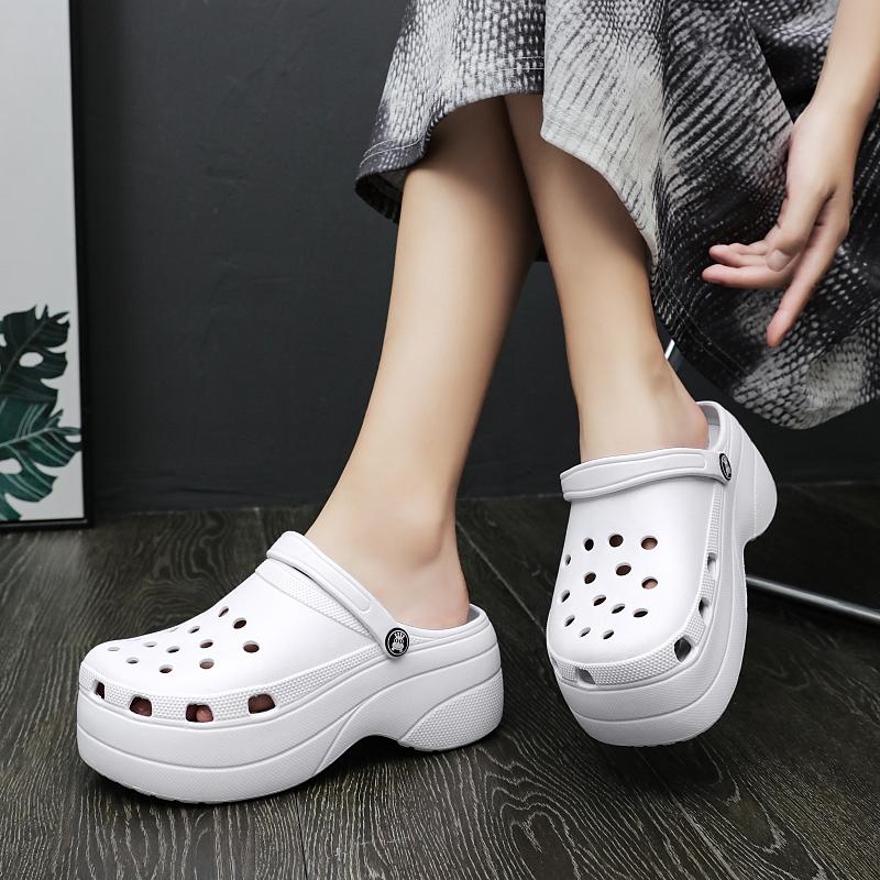 Buy Foreign Trade High-heeled Women's Shoes Garden Comfortable ...