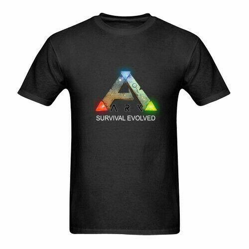 Buy Ark Survival Evolved Tee Black New Men T-shirts Tee Leisure Tee ...
