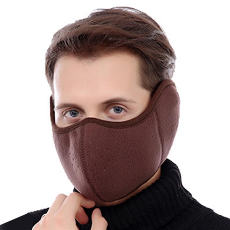 Buy Earmuffs Winter Two-in-one Earmuffs Warm Mask Dust-proof Cold-proof ...
