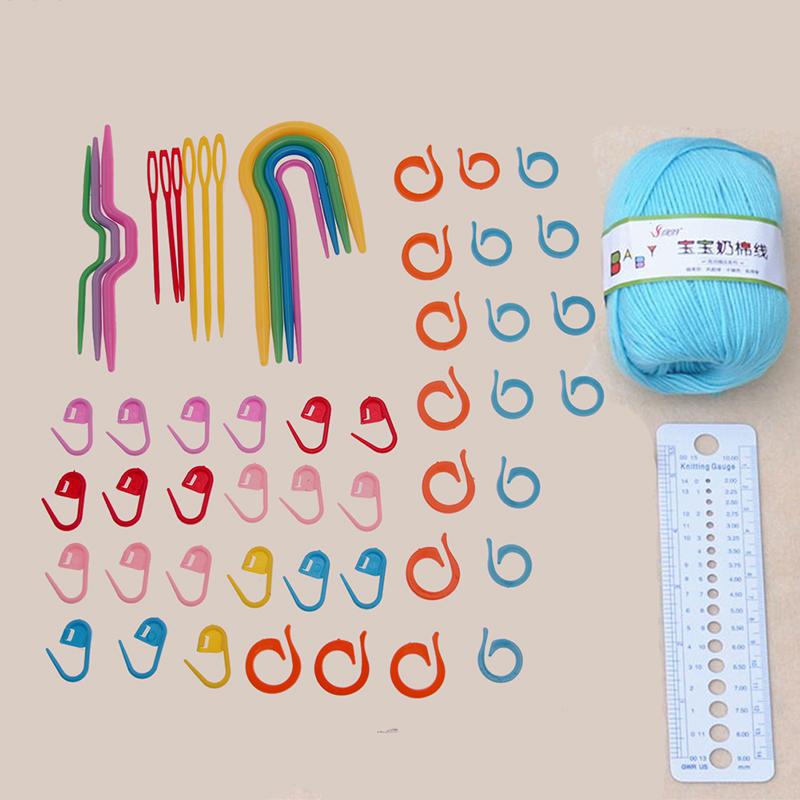 Buy 53-Piece Set Of Fashion Durable Crochet Knitting Needle Knitting ...